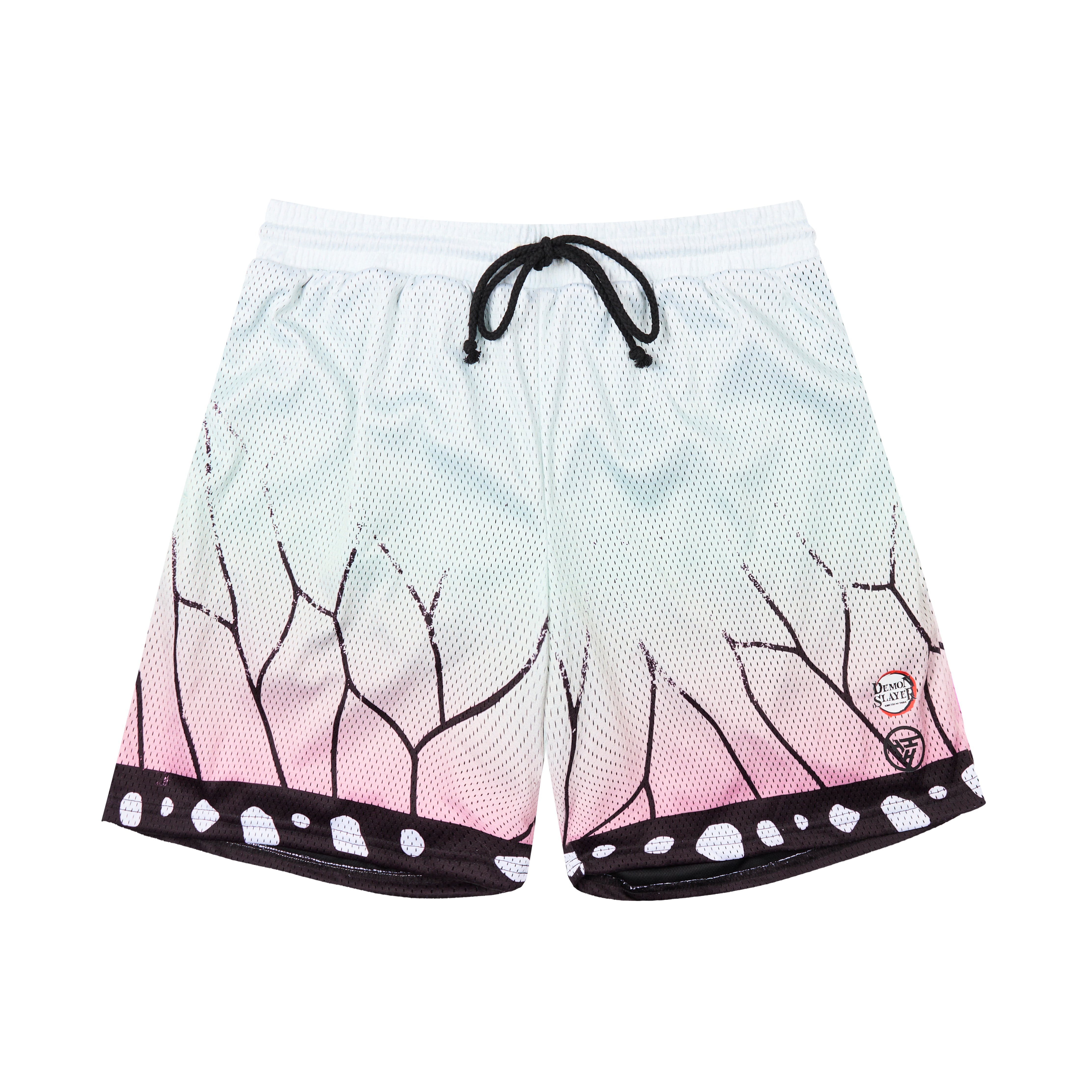 DEMON SLAYER SHINOBU MESH SHORTS (WHITE) – Hypland