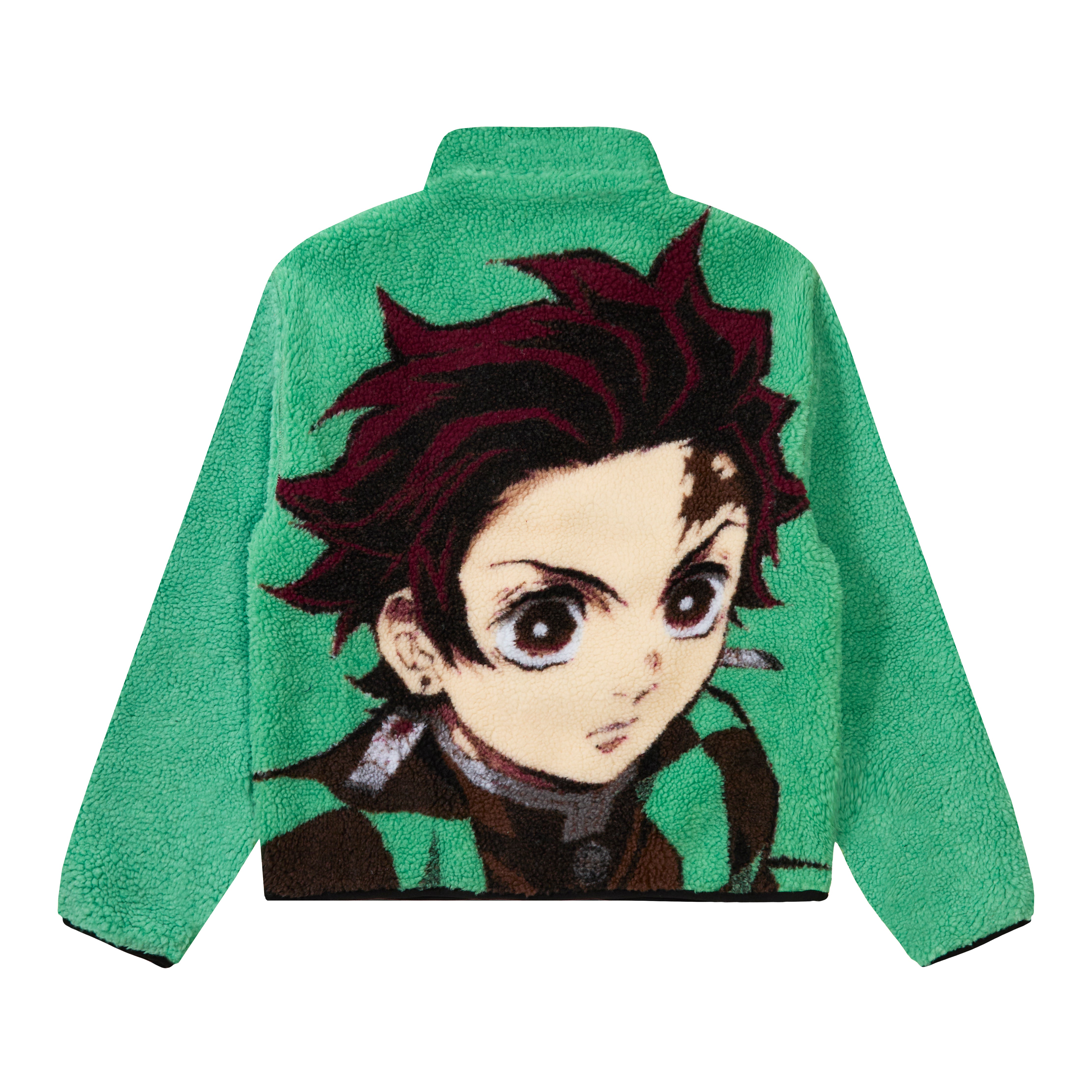 DEMON SLAYER TANJIRO SHERPA JACKET (GREEN) – Hypland