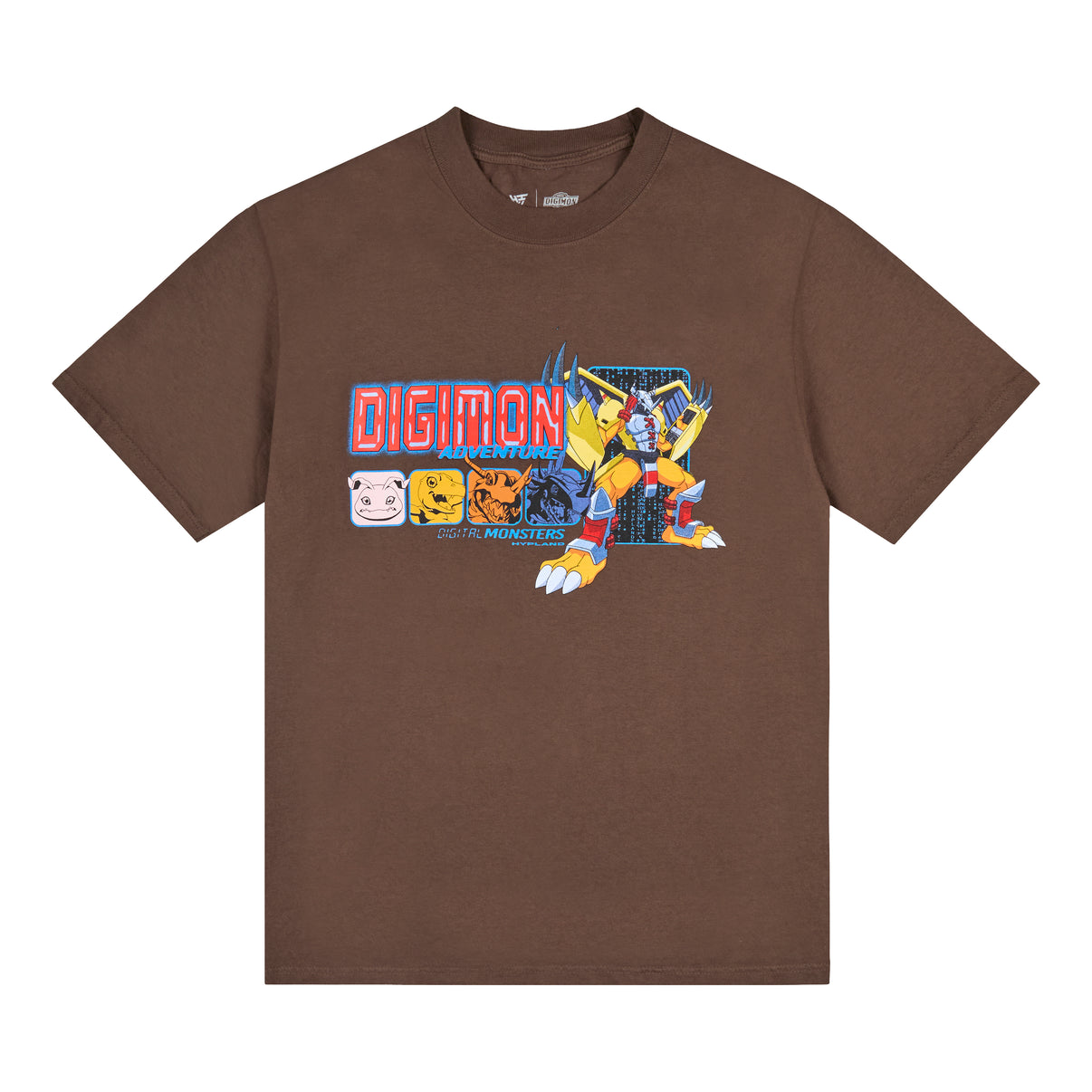 DIGIMON SQUARES SHIRT (CHOCOLATE) – Hypland