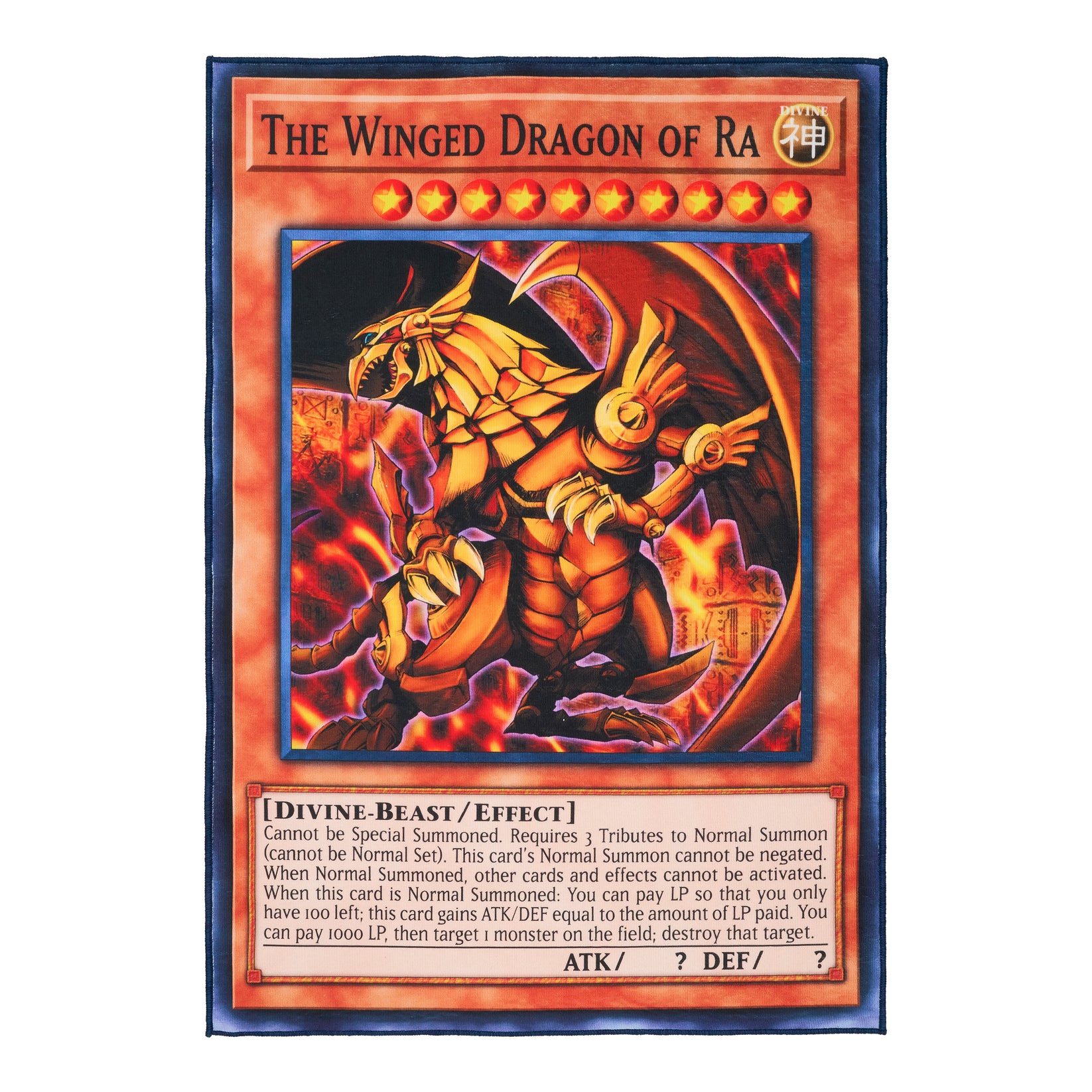 YUGIOH RA CARD RUG – Hypland