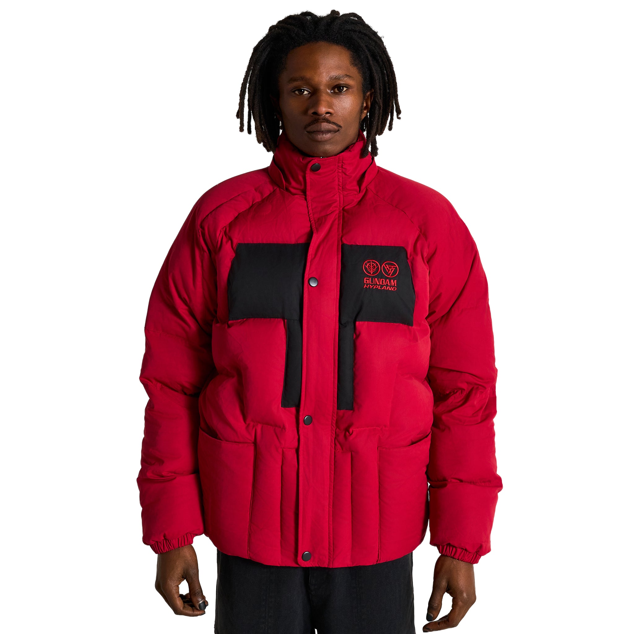 GUNDAM ZAKU PUFFER JACKET (RED) – Hypland